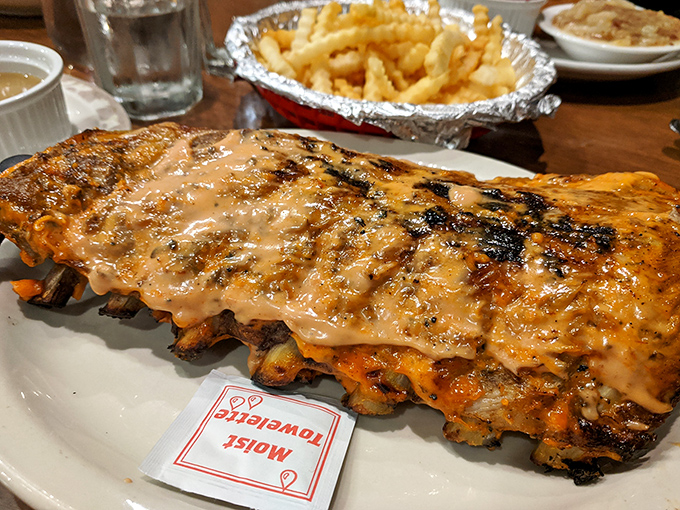 These ribs are the Beethoven's 5th of barbecue - a masterpiece that'll have your taste buds singing in perfect harmony.