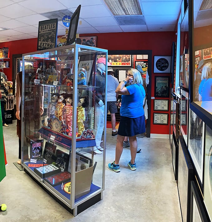 "Come together, right now..." Fans of all ages unite in this colorful corner, proving that good music truly is timeless.