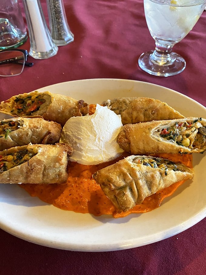 Southwest rolls: Where Tex meets Mex in pastry form! These crispy bundles of joy are like a fiesta for your taste buds, no sombrero required.