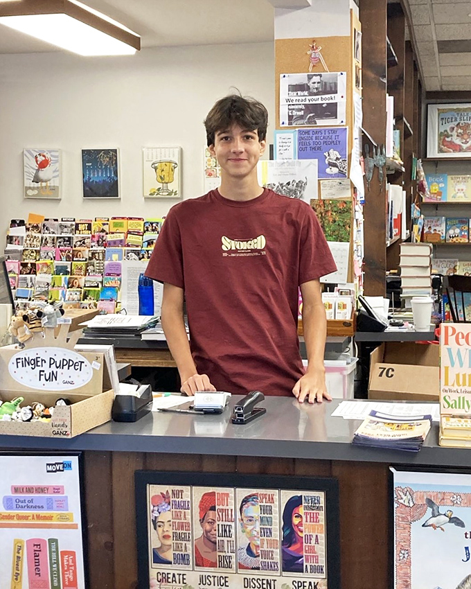 Your friendly neighborhood book whisperer! This staffer's ready to match you with your next literary love faster than you can say "bestseller."