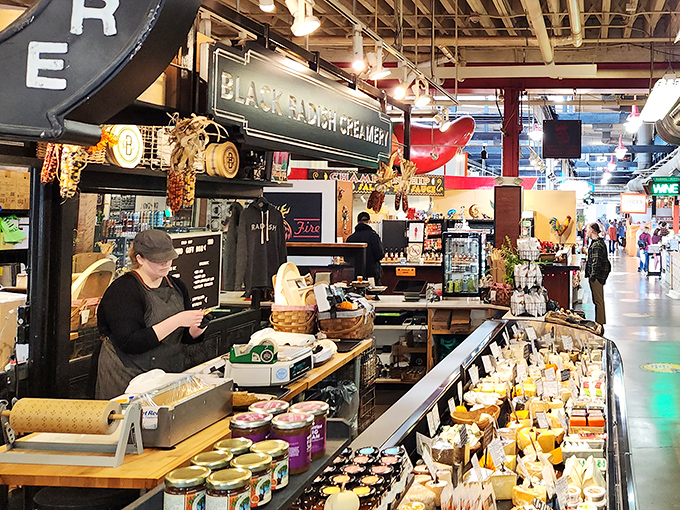 Cheese, please! Black Radish Creamery's selection is so tempting, it could make even the Mona Lisa break into a grin.