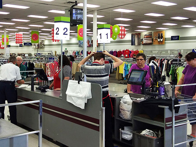 "The unsung heroes of the thrift world, turning your castoffs into someone else's treasures. It's retail alchemy at its finest!"