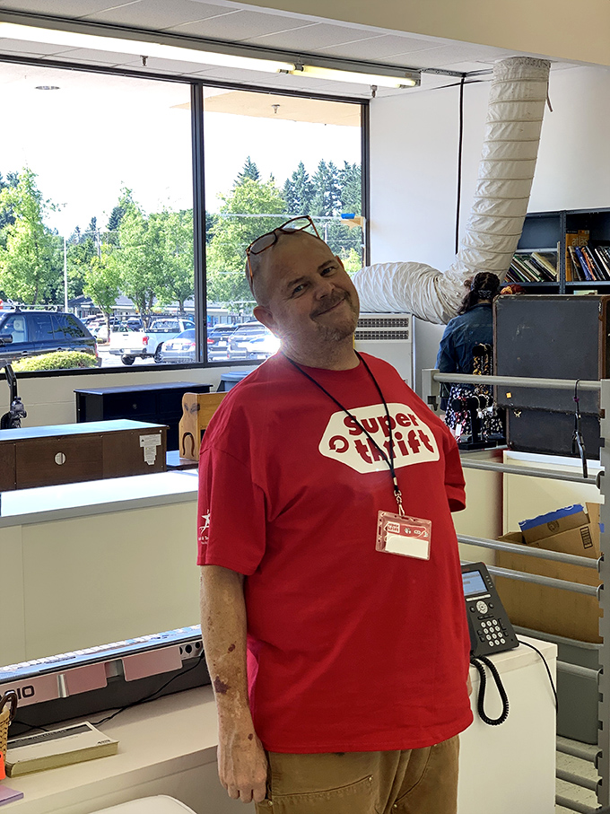 Meet the captain of this bargain boat! His smile says, "I've seen things you wouldn't believe... all at 70% off."