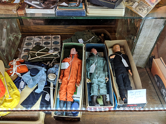 "Honey, I shrunk the antiques!" These action figures might be small, but they pack a big punch of nostalgia. Who's ready for a tiny trip down memory lane?