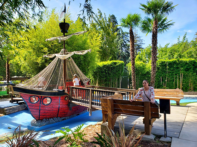 "Ahoy, matey! This pint-sized pirate ship is ready to set sail on a sea of imagination. No need for parental supervision &ndash; just add pretend water and go!"