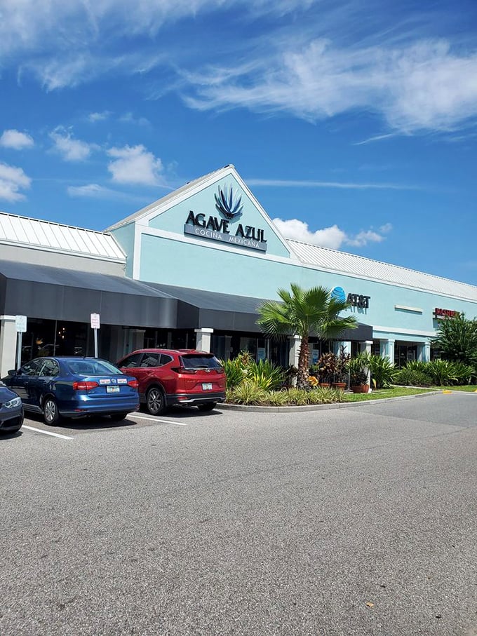 Agave Azul: Orlando's coolest blue since the Na'vi! This modern Mexican oasis proves there's magic beyond the kingdom &ndash; and it's edible.