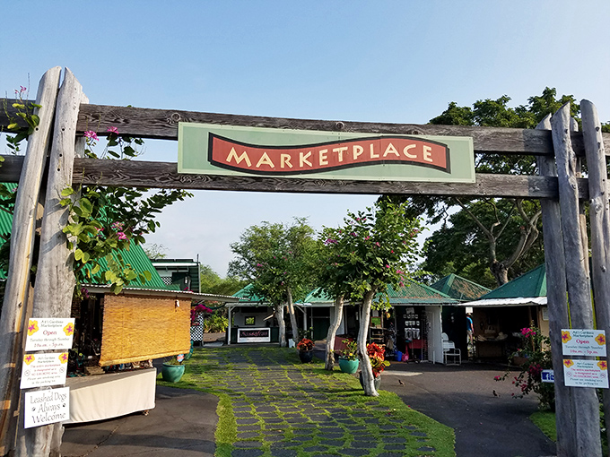 Step into Ali'i Gardens Marketplace, where shopping meets tropical paradise. It's retail therapy with a side of island magic!