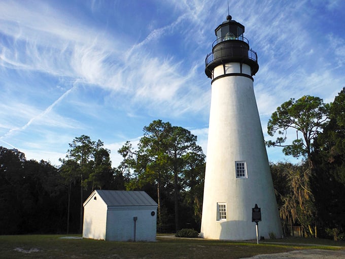 Amelia Island's wise old timer: This lighthouse has seen more sunrises than all of us combined. If only it could talk!