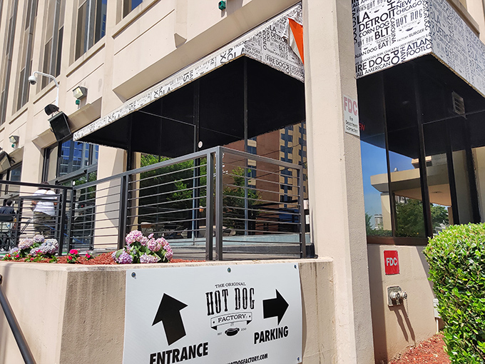 Buffalo Burger & Hotdog Co.: Where hot dogs get the VIP treatment! This Atlanta eatery elevates the humble frank to new, delicious heights.