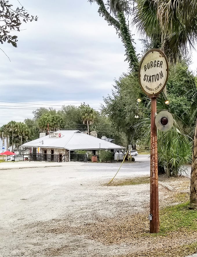 Burger Station: Where pump attendants became patty flippers. This converted gas station now fuels hungry travelers.