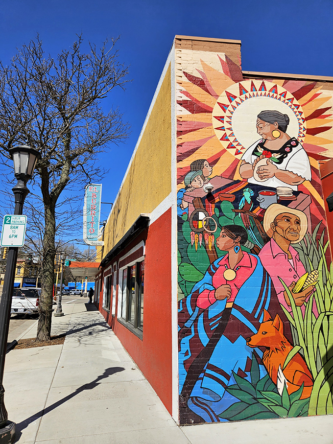 Who needs a plane ticket when El Burrito Mercado exists? This vibrant spot offers a slice of Mexico that's almost too pretty to eat. Almost.