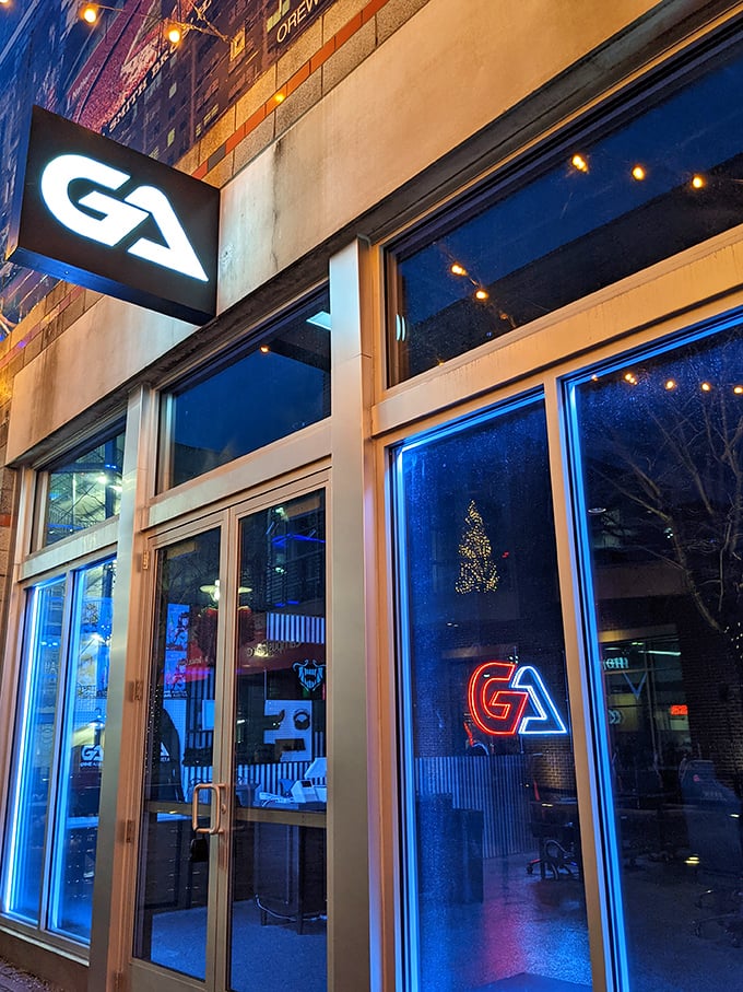 Game Arena: From Space Invaders to Fortnite, this gaming mecca spans generations. It's like a time-traveling LAN party!