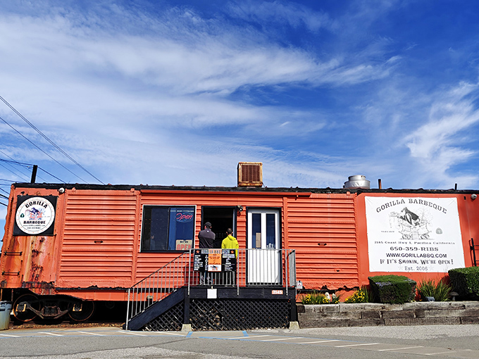 Pacifica's best-kept secret: A Cheetos-colored BBQ joint that packs more flavor than a freight train.
