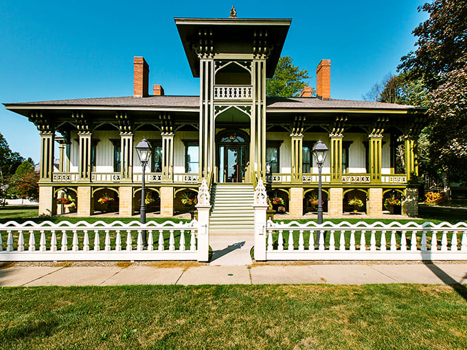 Aloha meets the Midwest at the Honolulu House. It's like Hawaii decided to take a permanent vacation in Marshall, Michigan.
