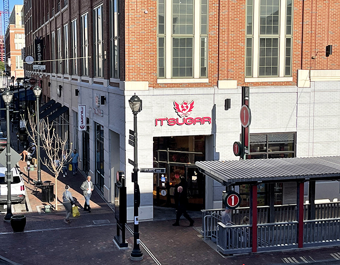 IT'SUGAR: Where candy meets pop culture in a explosion of color. This sweet emporium is the Disneyland of desserts!