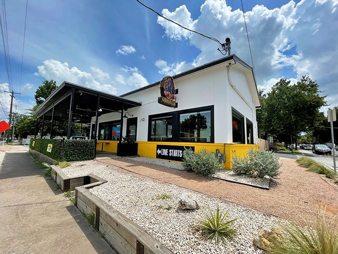 La Barbecue: Where punk rock meets pork. This colorful Austin joint serves attitude and amazing eats in equal measure.