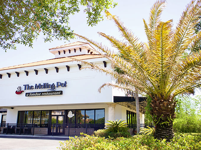 Cheese lovers, rejoice! The Melting Pot turns dinner into a delicious dipping adventure. Fondue-mentally fun!