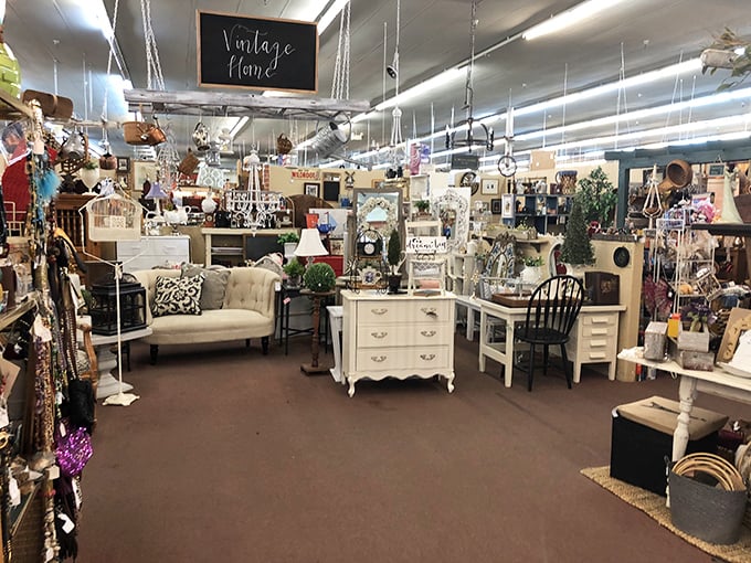 Merchants Square: Chandler's time machine disguised as a marketplace! Each booth is a portal to a different era.