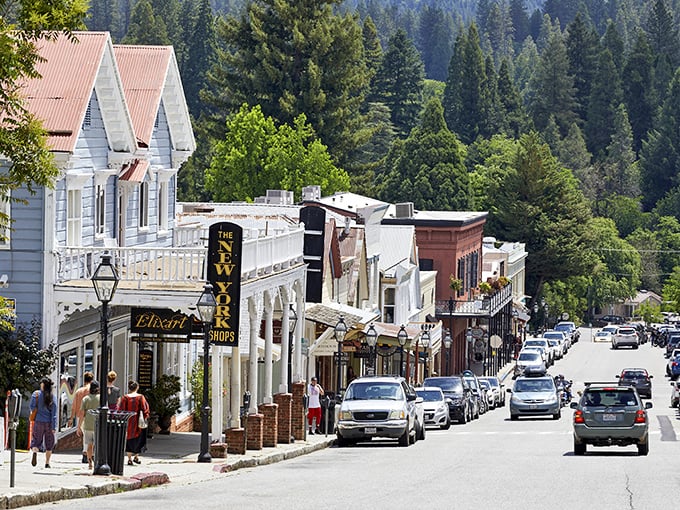 Nevada City: Gold Rush meets bohemian in this mountain town. It's like the 1850s and 1960s had a really groovy baby.