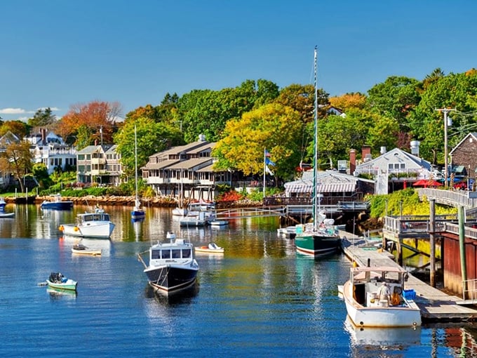 Ogunquit: Where "beautiful place by the sea" is an understatement. Miles of sandy beach invite you to kick off your shoes.