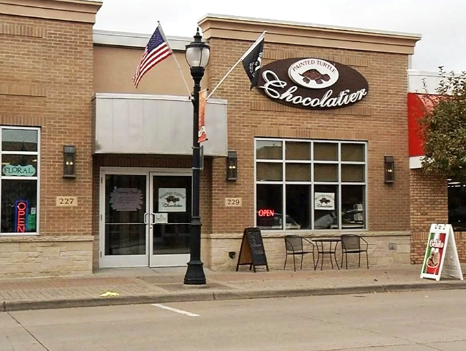 Painted Turtle Chocolatier: Small-town charm, big-time flavor! This quaint storefront is serving up slices of Americana, dipped in chocolate.