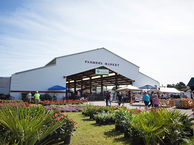 Farmers market or flea market? Why not both? It's a two-for-one deal that would make any coupon clipper proud.