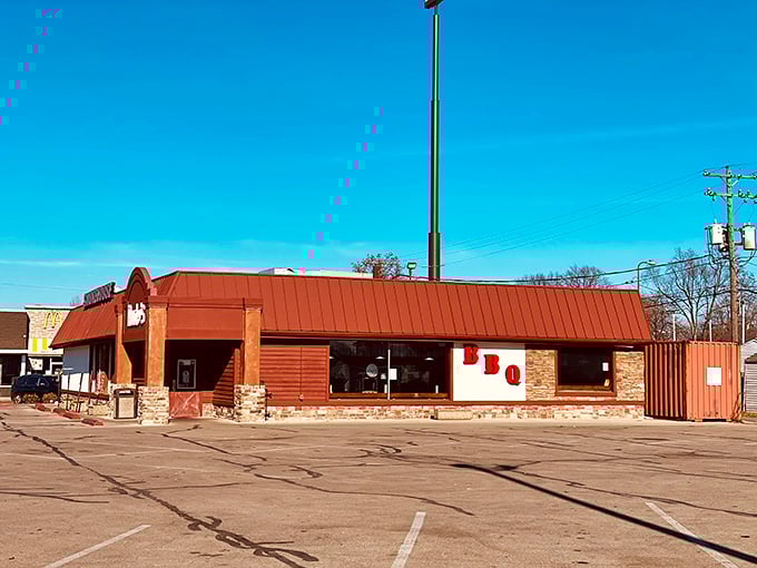 Rudy's Smokehouse: This place looks older than Betty White's first TV appearance, and probably just as beloved.