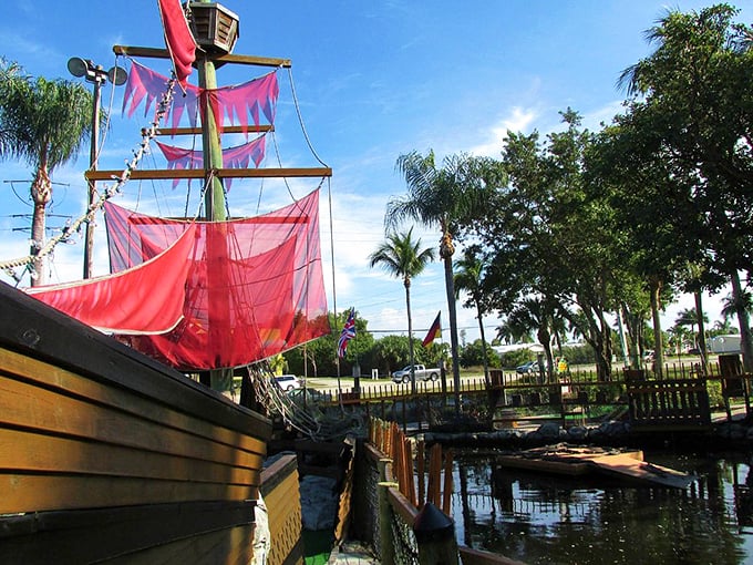 Psst, wanna smuggle in some fun? Smugglers Cove Adventure Golf offers treasure hunts and gator encounters with every round.