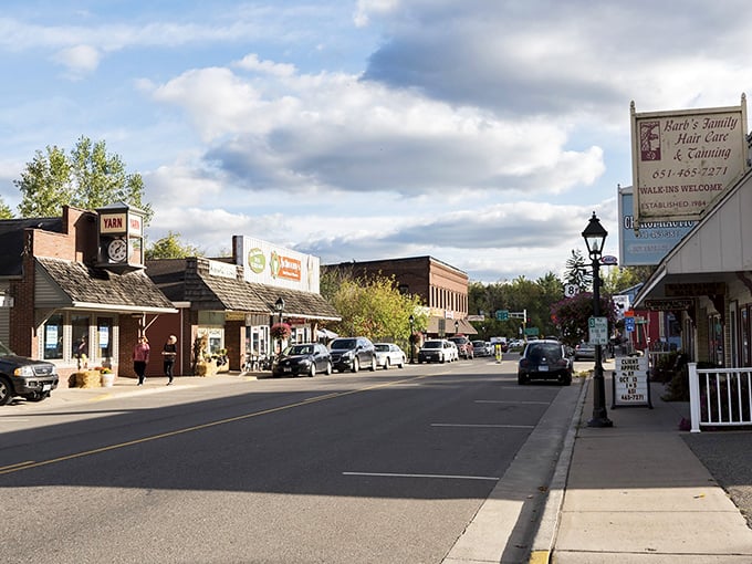 Taylors Falls: Nature's playground nestled along the St. Croix River. It's like Mother Nature decided to show off all her best features in one spot.