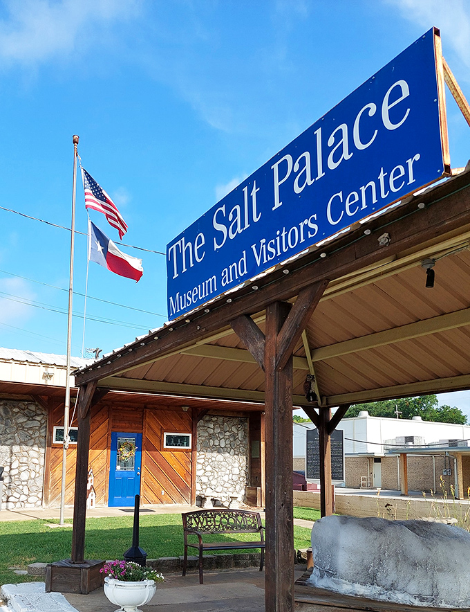 Is this a museum or the world's largest salt shaker? Either way, it's sure to spice up your day in Grand Saline.