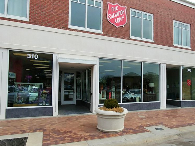 Salvation Army Family Store: Not your grandmother's thrift shop! This modern facade houses a wonderland of pre-loved treasures.
