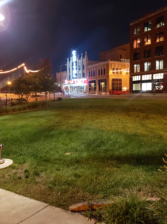 X marks the spot... for spectacular sips! This unassuming entrance leads to Flint's hidden cocktail treasure. Ready to go underground?