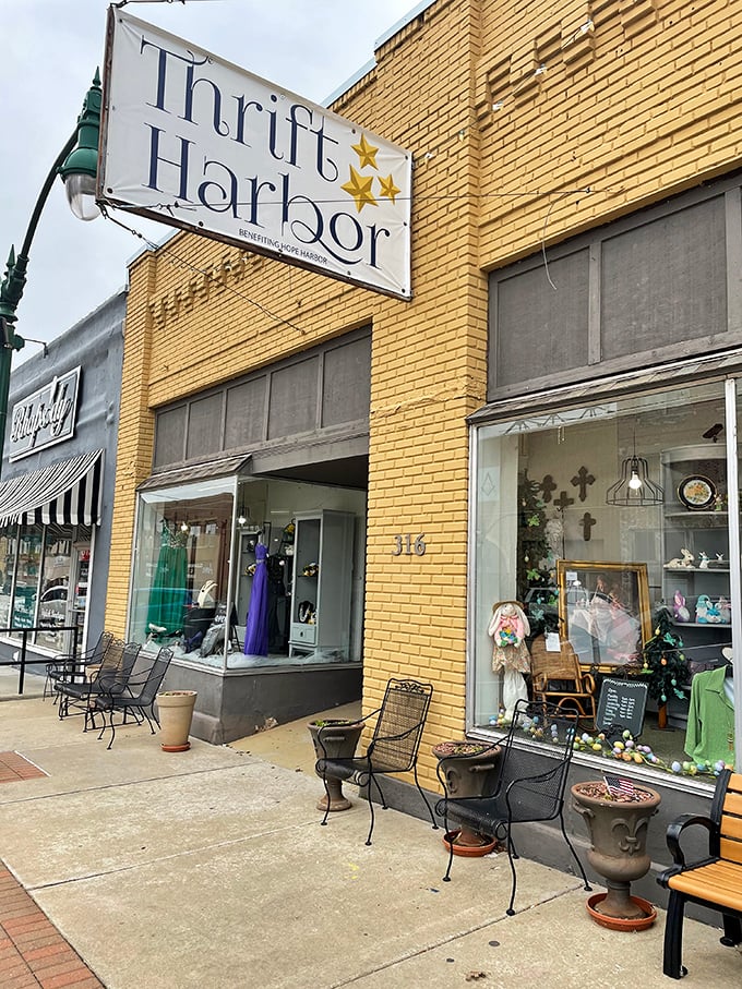 Ahoy, bargain hunters! Thrift Harbor is your port in the storm of overpriced retail. No pirate gold required!