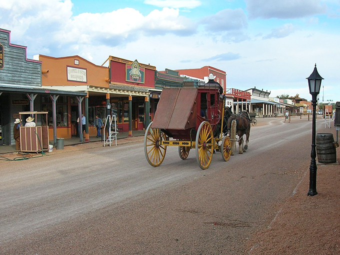 Howdy, partner! Tombstone's main street is wilder than a rodeo bull. Grab your spurs and step into a living Western.