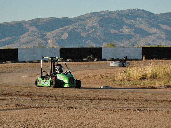 Tucson Kart Speedway: Where legends are born and mid-life crises are resolved. This outdoor track is faster than a rumor in a small town.
