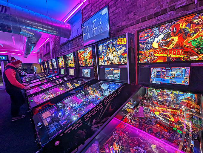 Yetee Station Arcade: Color me impressed! Yetee's vibrant decor is like a rainbow exploded inside a Nintendo cartridge.