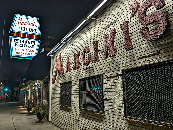 Mancini's: Where steaks are king and garlic is queen. It's like The Godfather, but with better food and fewer horses' heads.