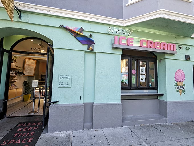 Step into Bi-Rite's flavor rave, where traditional meets trendy. The staff are like ice cream sommeliers, guiding your taste adventure.