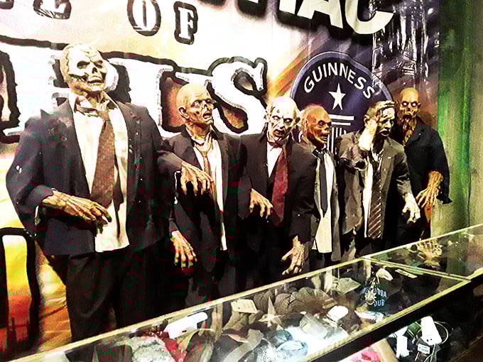 Part haunted house, part time machine, all terror. This four-story fright fest is scarier than realizing you're out of coffee on Monday morning.