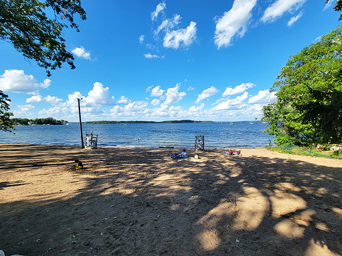 Sand, sun, and&hellip; sweaters? Welcome to Minnesota beach life at Excelsior Commons, where "tropical" is a state of mind.