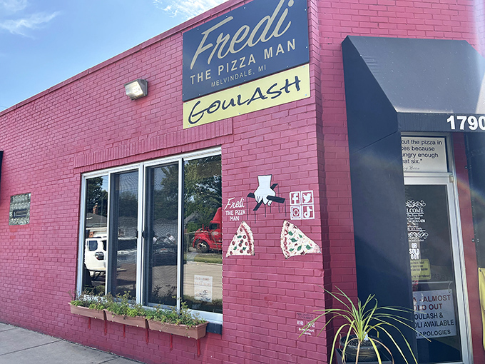 Is it a bird? Is it a plane? No, it's Fredi the PizzaMan, saving us from boring dinners one pie at a time!