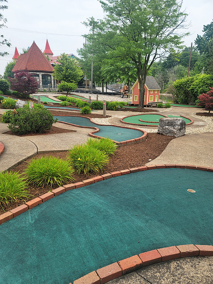 Dr. Seuss meets Tiger Woods! Putt your way through a wonderland of wacky architecture and physics-defying obstacles. Normal is overrated anyway!