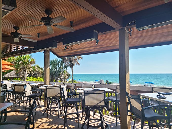 Tropical bliss on a plate: Gumbo Limbo serves up vacation vibes with a dash of Ritz-Carlton elegance.
