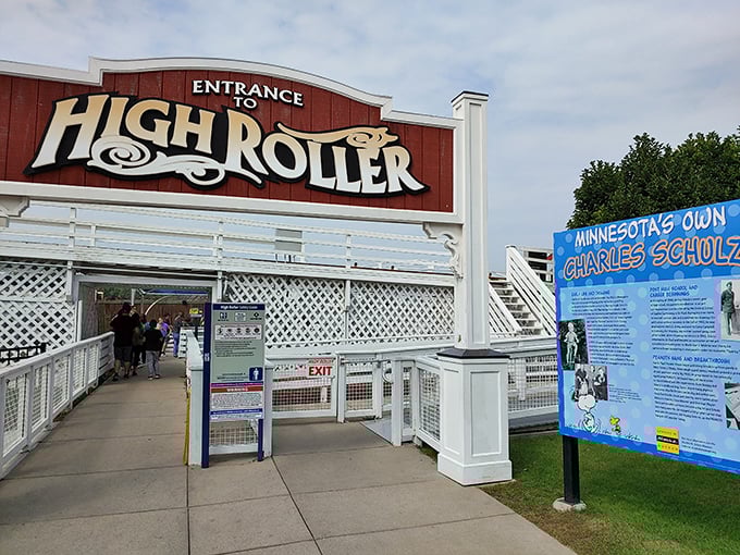 "High Roller: Where Minnesota nice takes a backseat to Minnesota wild! Buckle up for a ride smoother than lutefisk... wait, scratch that."