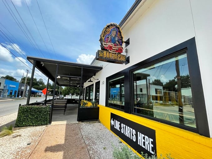 Step right up to La Barbecue's meat carnival! Where every bite is a thrill ride for your taste buds.