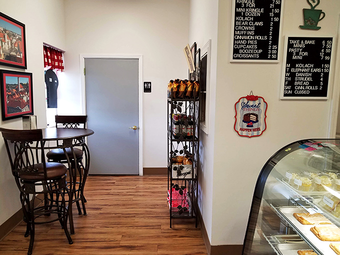 Kringle magic happens here! This no-frills bakery proves that sometimes, the best things in life come in simple, buttery packages.