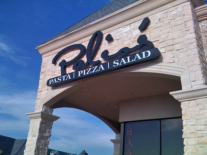 Hidden behind stone arches, Palio's is the pizza equivalent of a secret handshake. Once you're in, you're family.