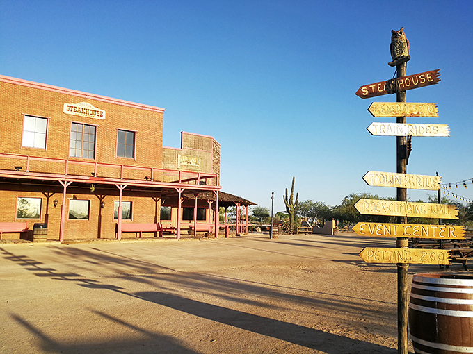 Who needs a time machine when you've got Rawhide? Step back into the Old West, complete with saloons, shootouts, and surprisingly good Wi-Fi.