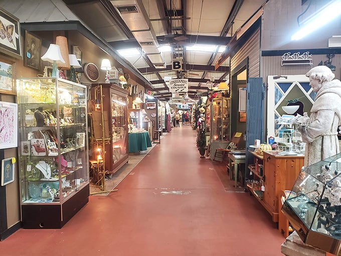 It's a small world after all... of antiques! This sprawling market is a time-traveler's dream, where every era has a booth and every booth has a story.