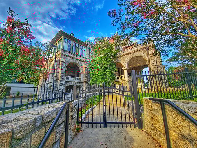 Stained glass and stone in the city! Rhodes Hall proves you don't need to leave Atlanta to get your royal fix.